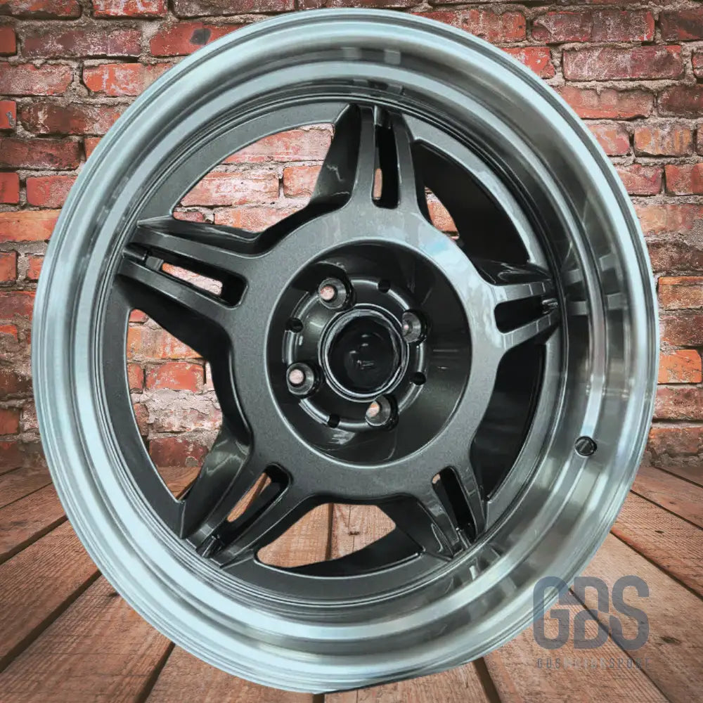 Jantes Look Style 24 M3 E36 Gris Métallique 17" BMW E30 4x100 | GDS ...